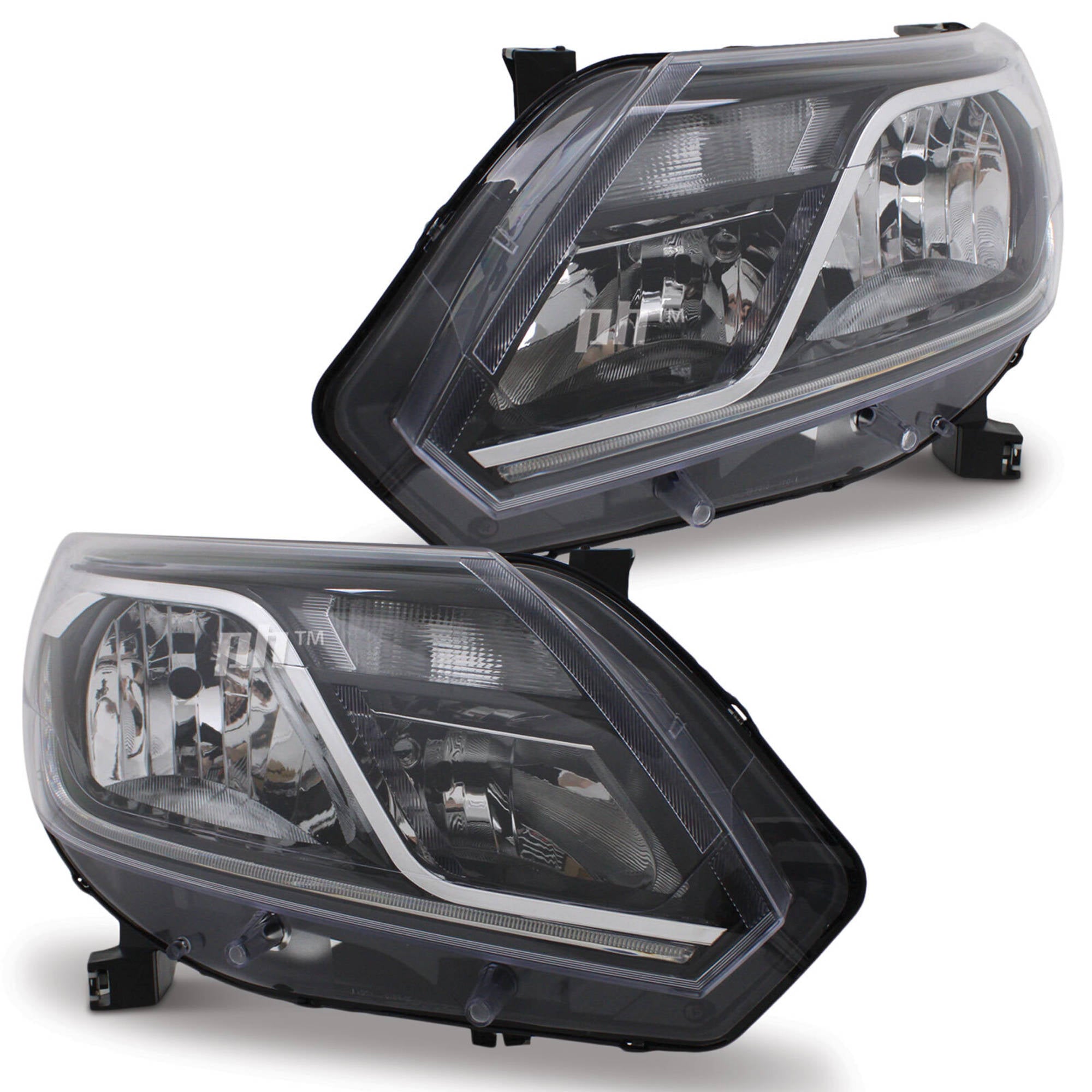 Headlights PAIR With DRL fits Holden Colorado RG Series 2 LTZ Z71 2016 ...