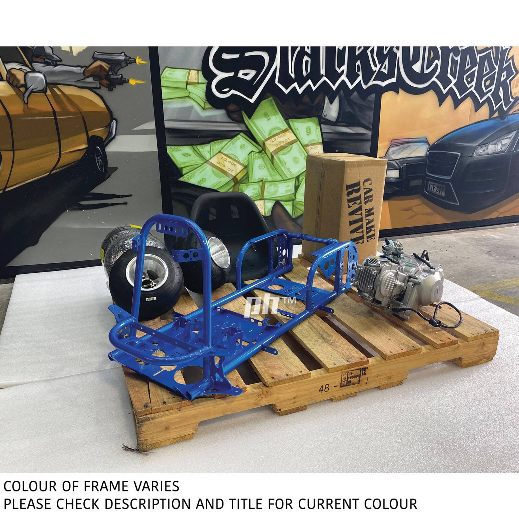 Car Make Revive Drift Kart 140cc Manual 4 Speed Starter Kit - COLOUR B ...