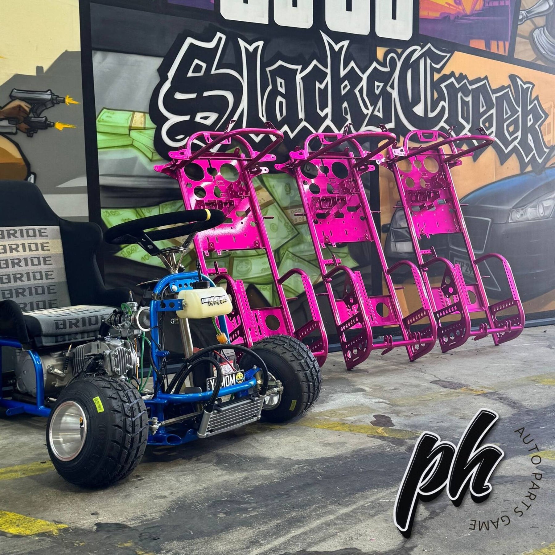 Car Make Revive Drift Kart 140cc Manual 4 Speed Starter Kit - COLOUR B ...