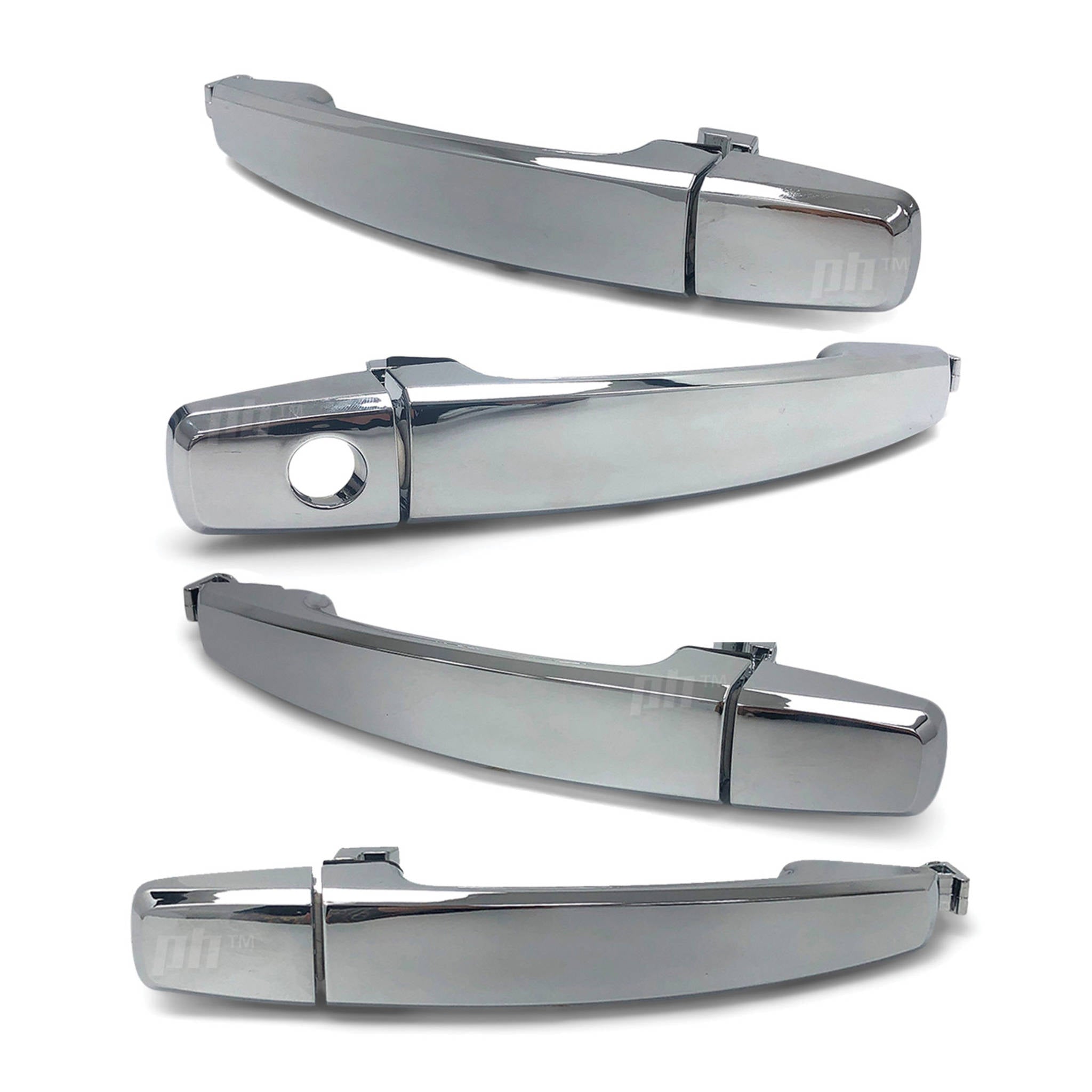 Outer Door Handles SET Chrome Fits Holden Captiva 2006 - 2018 – Panel House