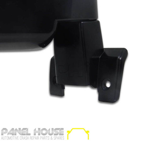 Door Mirrors Black PAIR Fits Toyota Landcruiser 75 76 79 Series Ute Tr