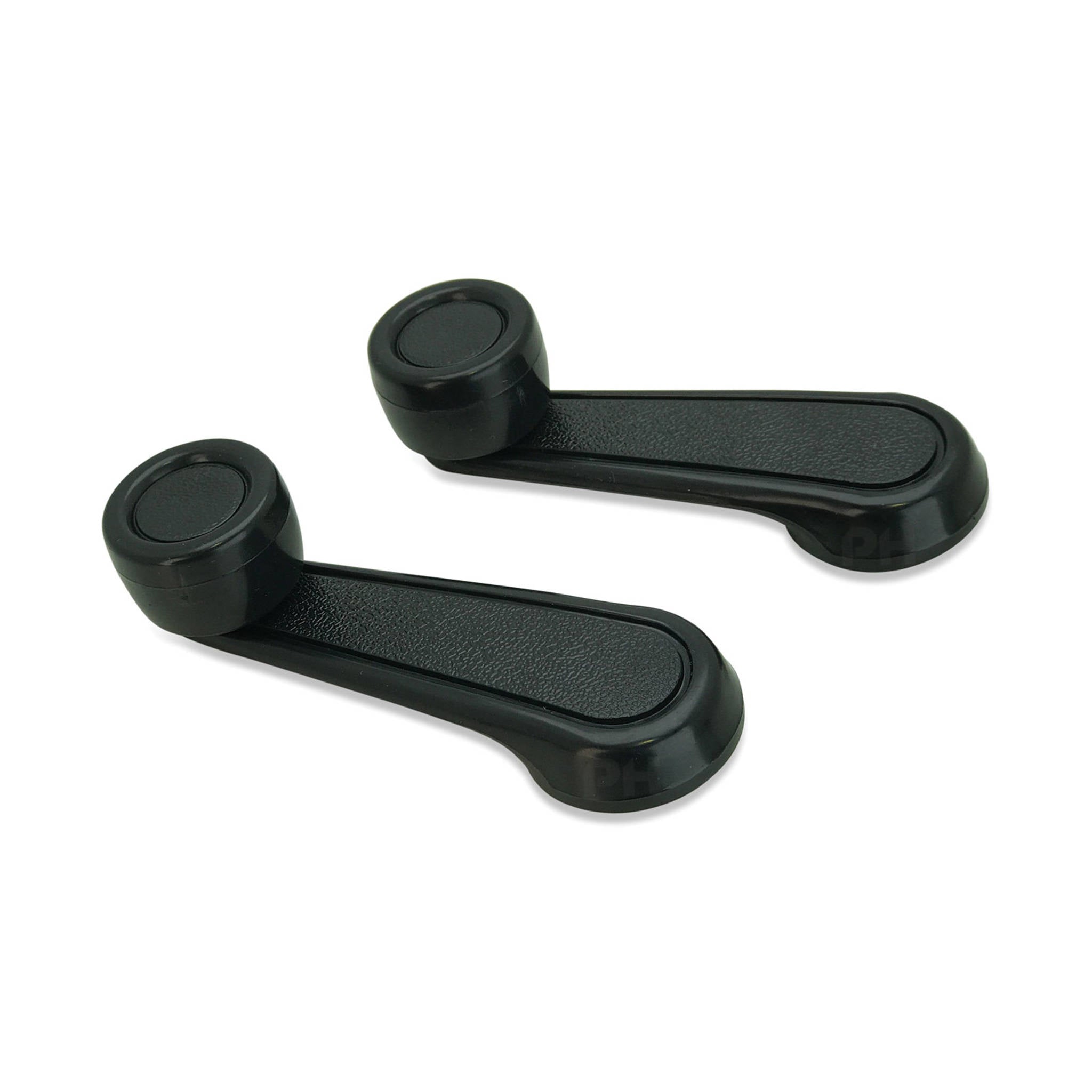 Window Winder Handles PAIR Black Fits Toyota Hilux & Hiace Models 1983 ...