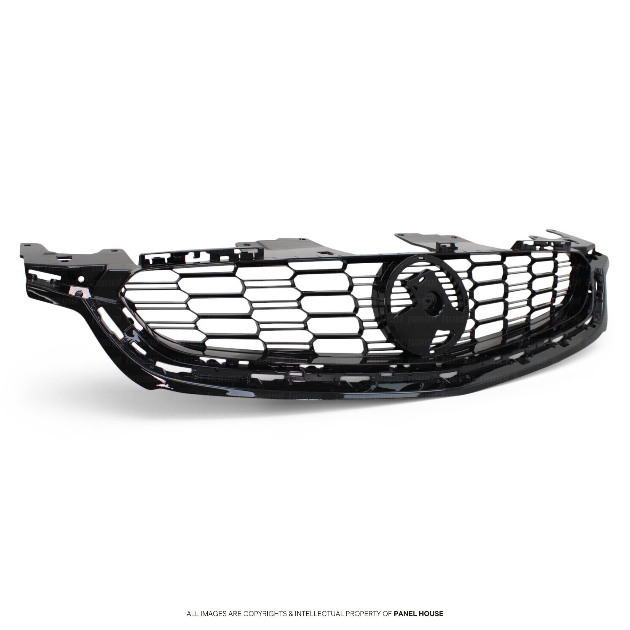 Gloss Black Upper Grill fits Holden Commodore VF Series 2 Black Series